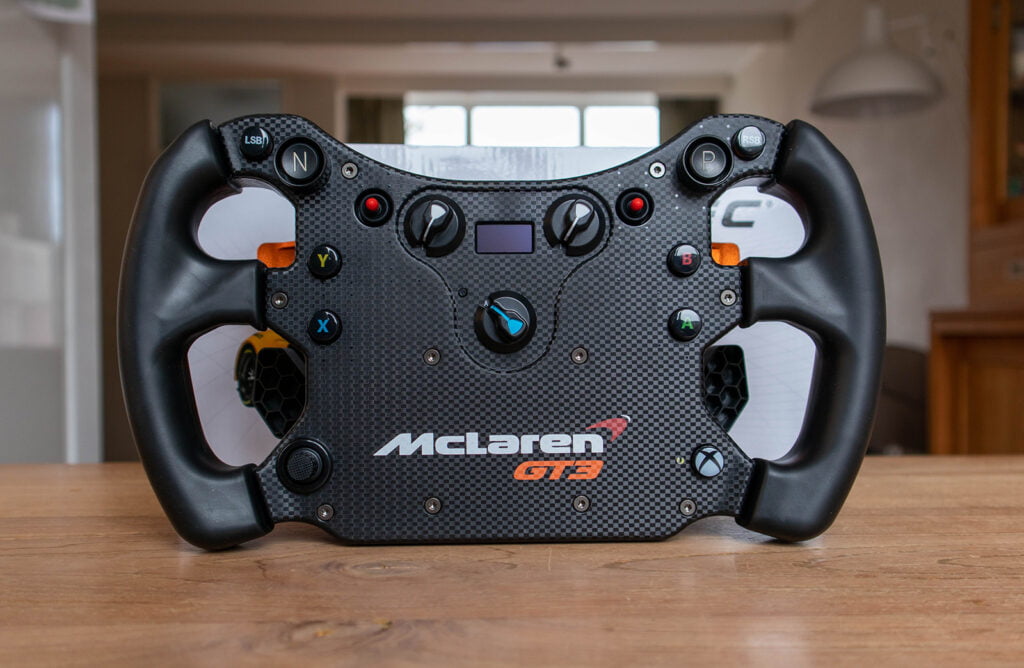 Fanatec McLaren GT3 V2 with Quick Release Adapter – SimRaceBlog