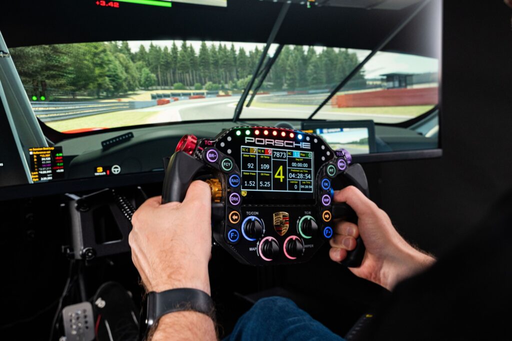 GRID by Sim-Lab Porsche 911 RSR Steering Wheel – SimRaceBlog