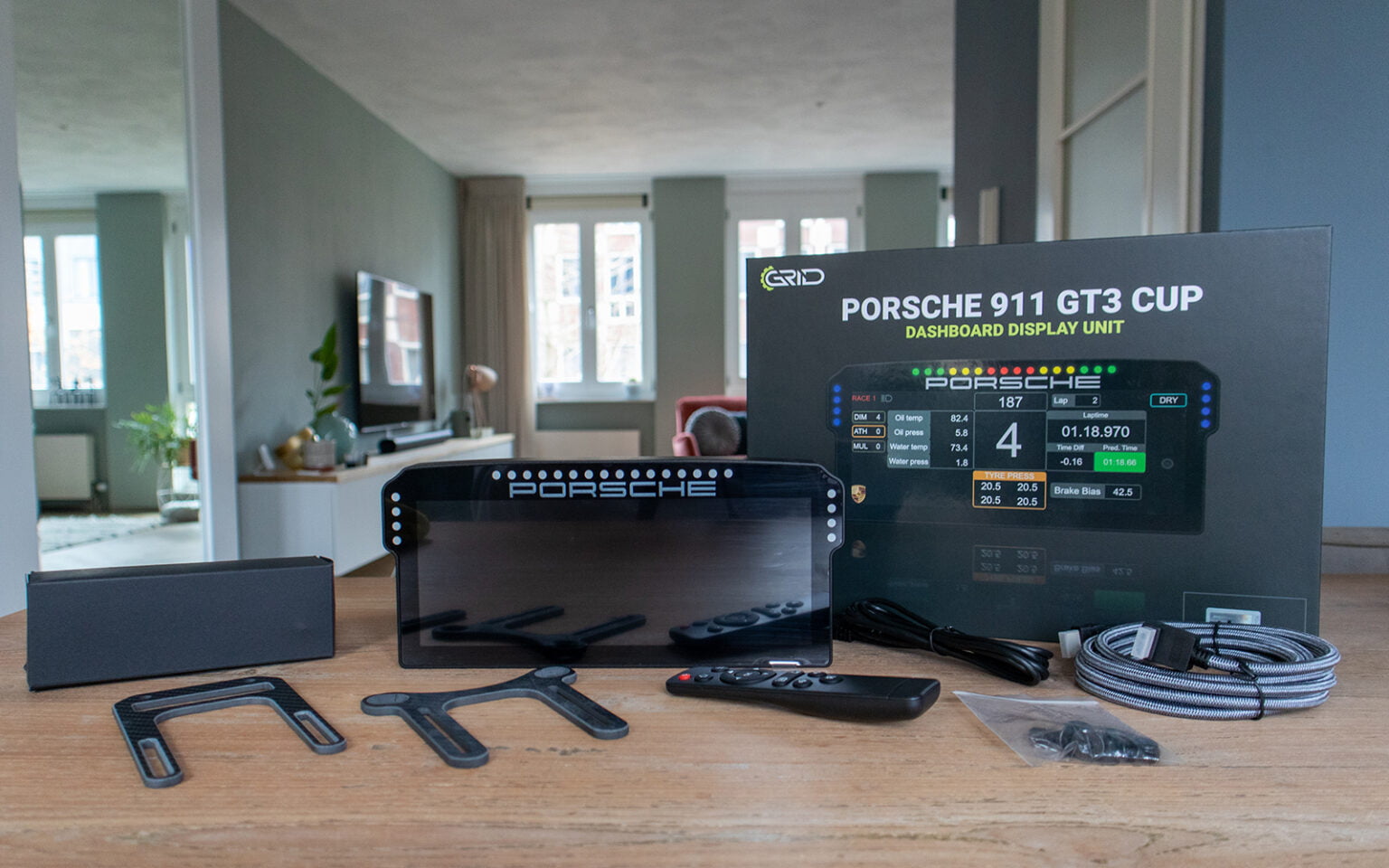 GRID by Sim-Lab Porsche 911 GT3 Dash Display – SimRaceBlog