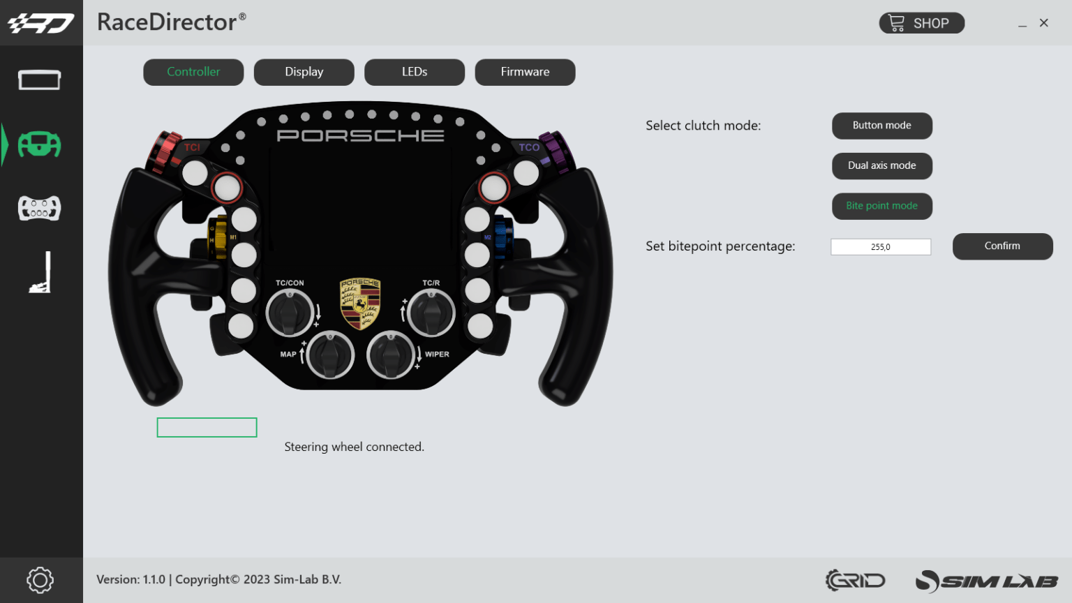 GRID by Sim-Lab Porsche 911 RSR Steering Wheel – SimRaceBlog