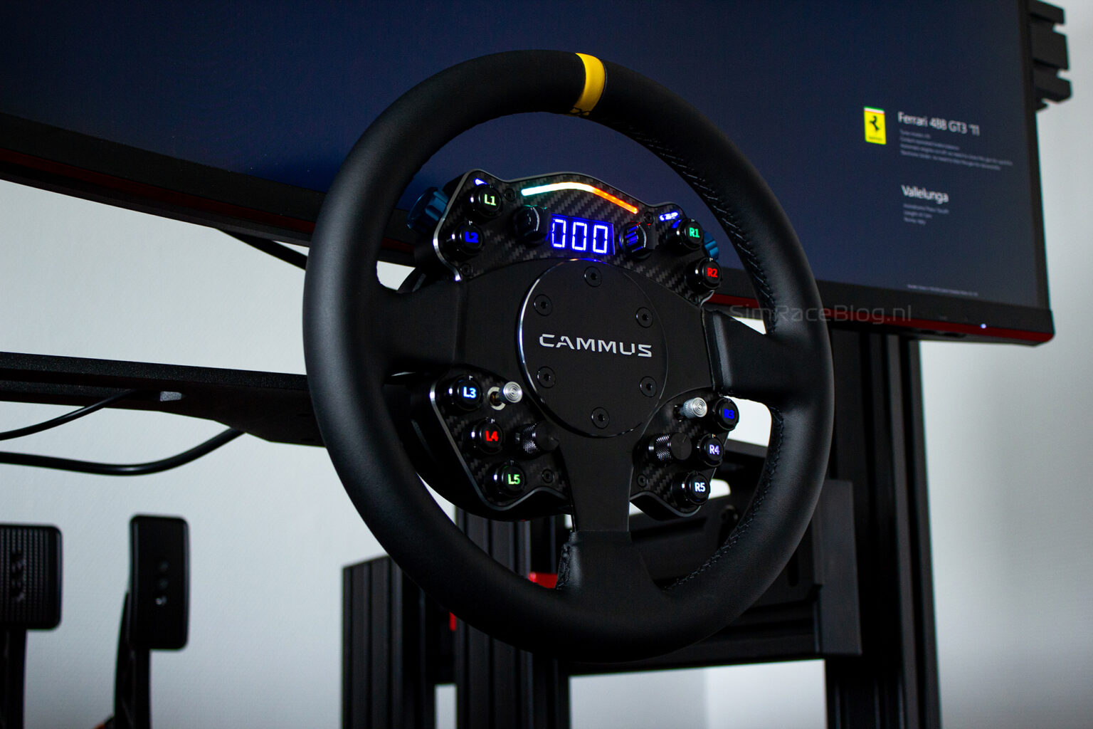 Cammus C12 Direct Drive Steering Wheel – SimRaceBlog